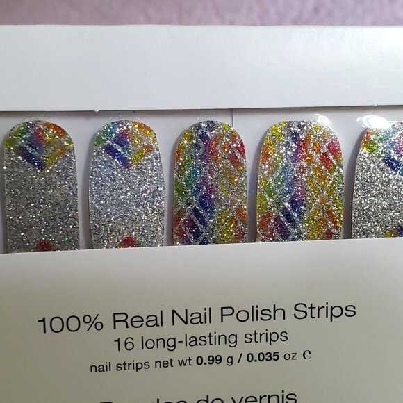 Color Street | Makeup | Bad Chromeance Retro 9s Silver Glitter Mixed ...